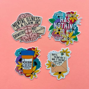 Laptop Sticker Mental Health Awareness Mental Health | Etsy