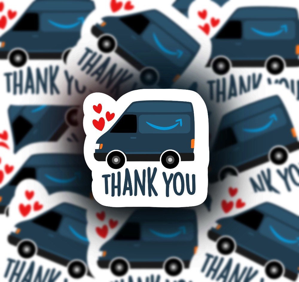 USPS Stickers Postal Service Thank You Sticker Sticker - Etsy