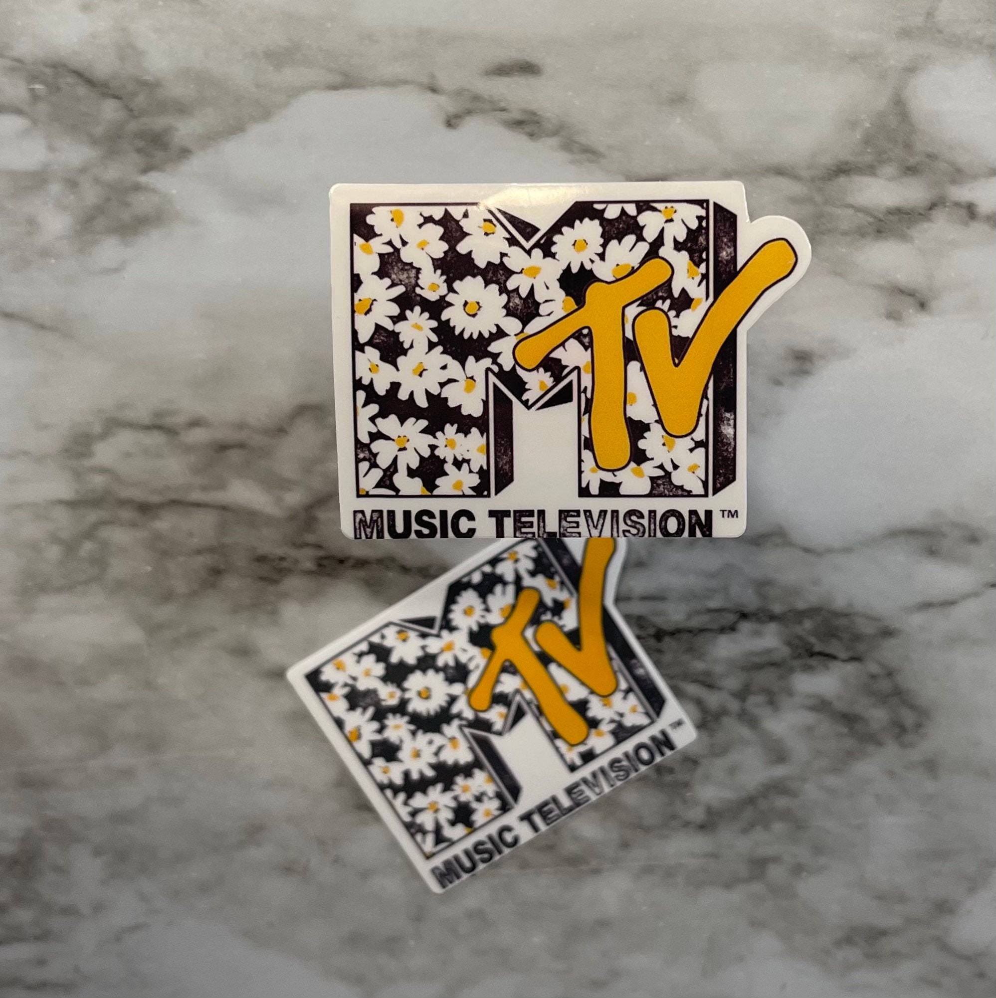 MTV Music Television Sticker Logo Pizza Daisy Gift | Etsy