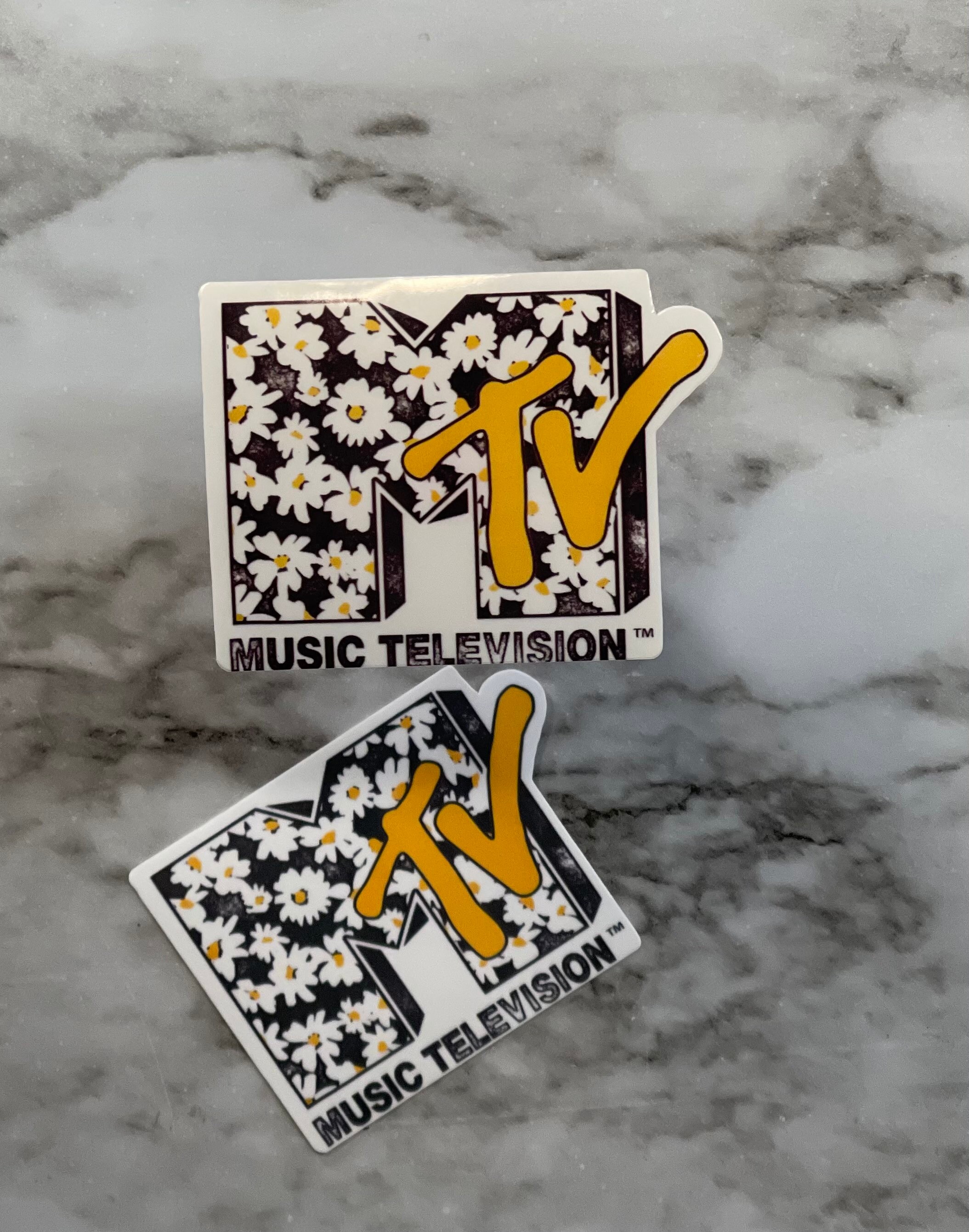 MTV Music Television Sticker Logo Pizza Daisy Gift | Etsy
