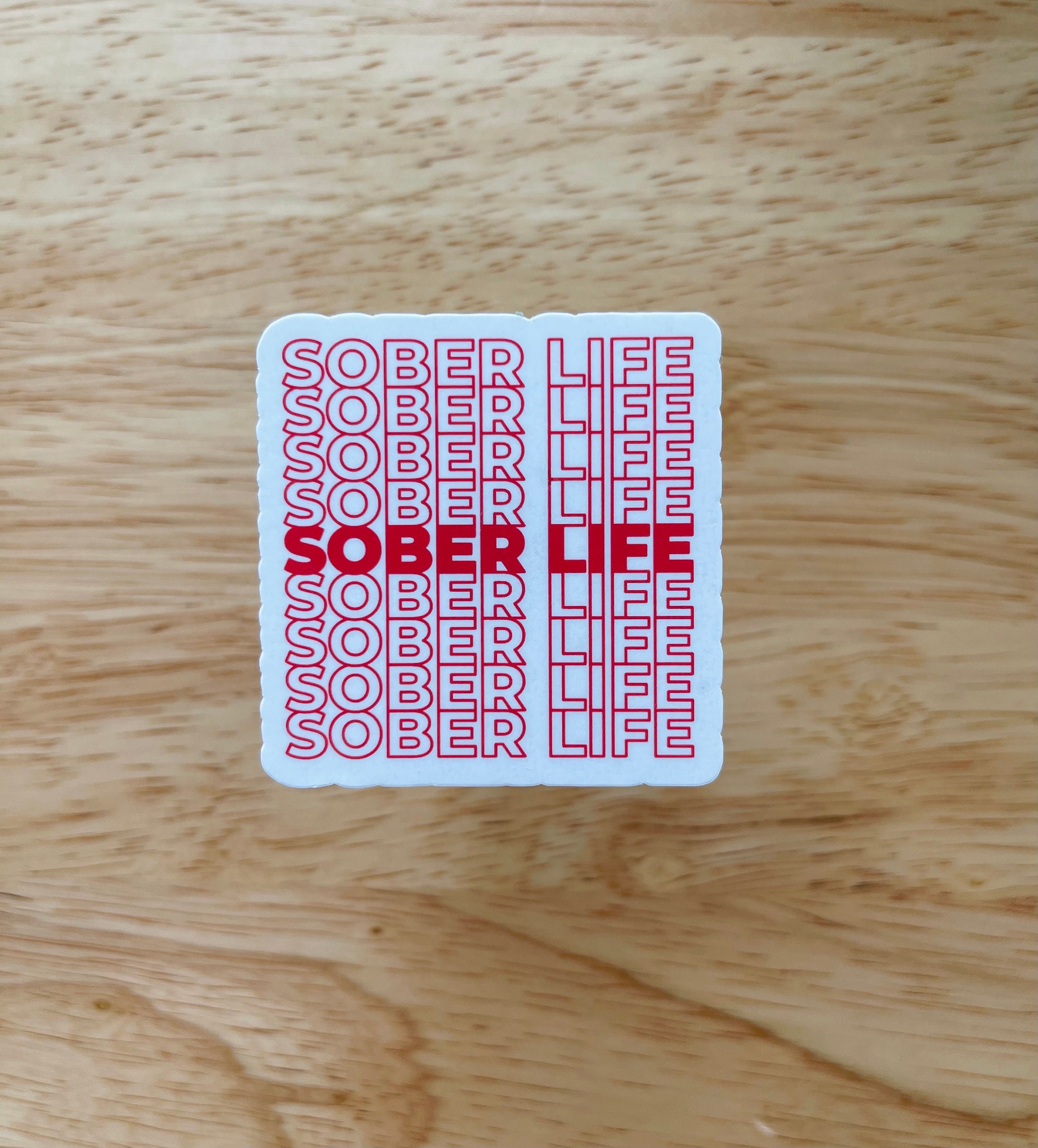 Sober Sober Gift Sober girl Hydroflask Sticker Laptop | Etsy