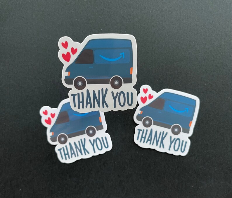 USPS Stickers Postal Service Thank You Sticker Sticker - Etsy