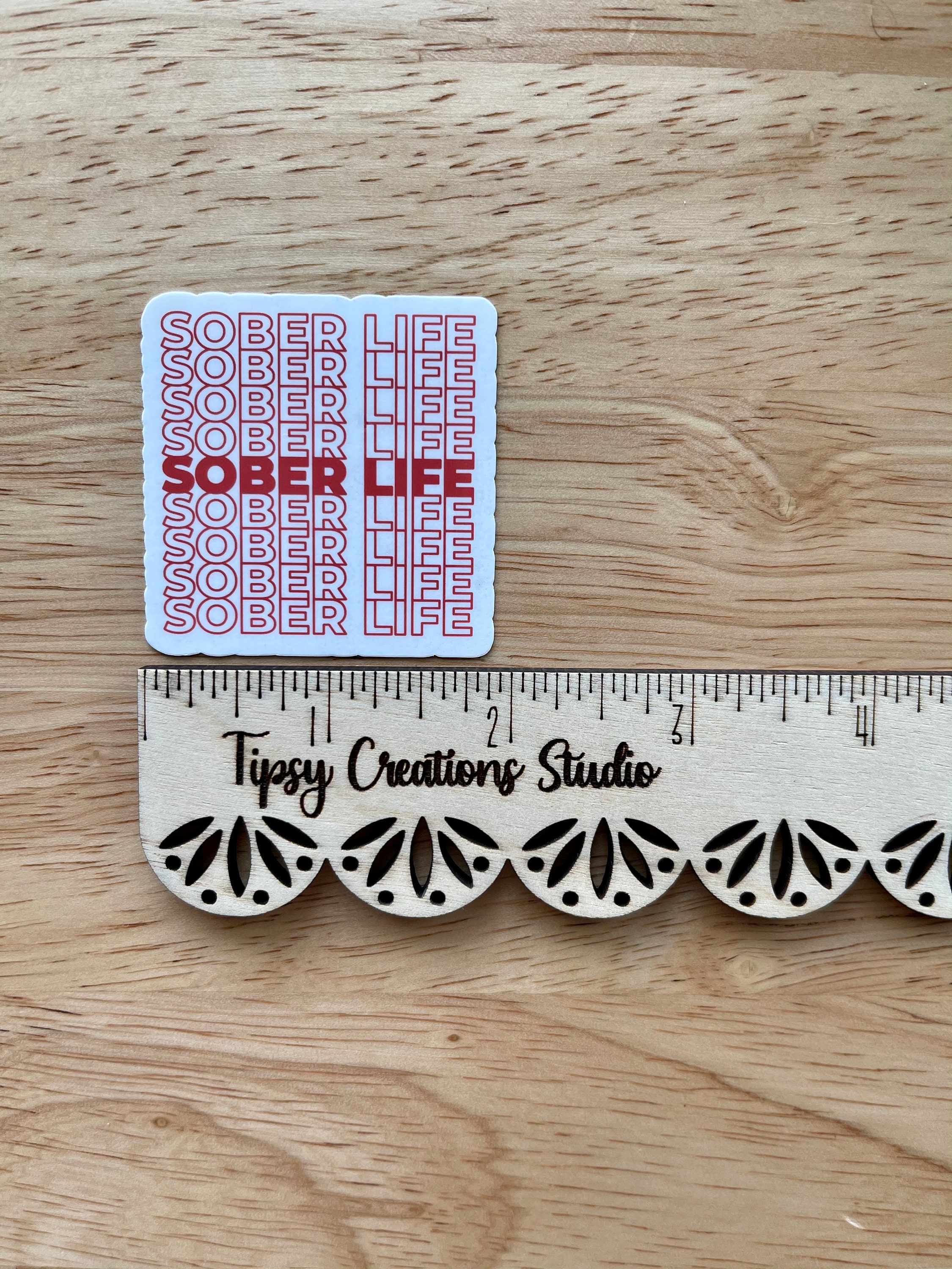 Sober Sober Gift Sober girl Hydroflask Sticker Laptop | Etsy