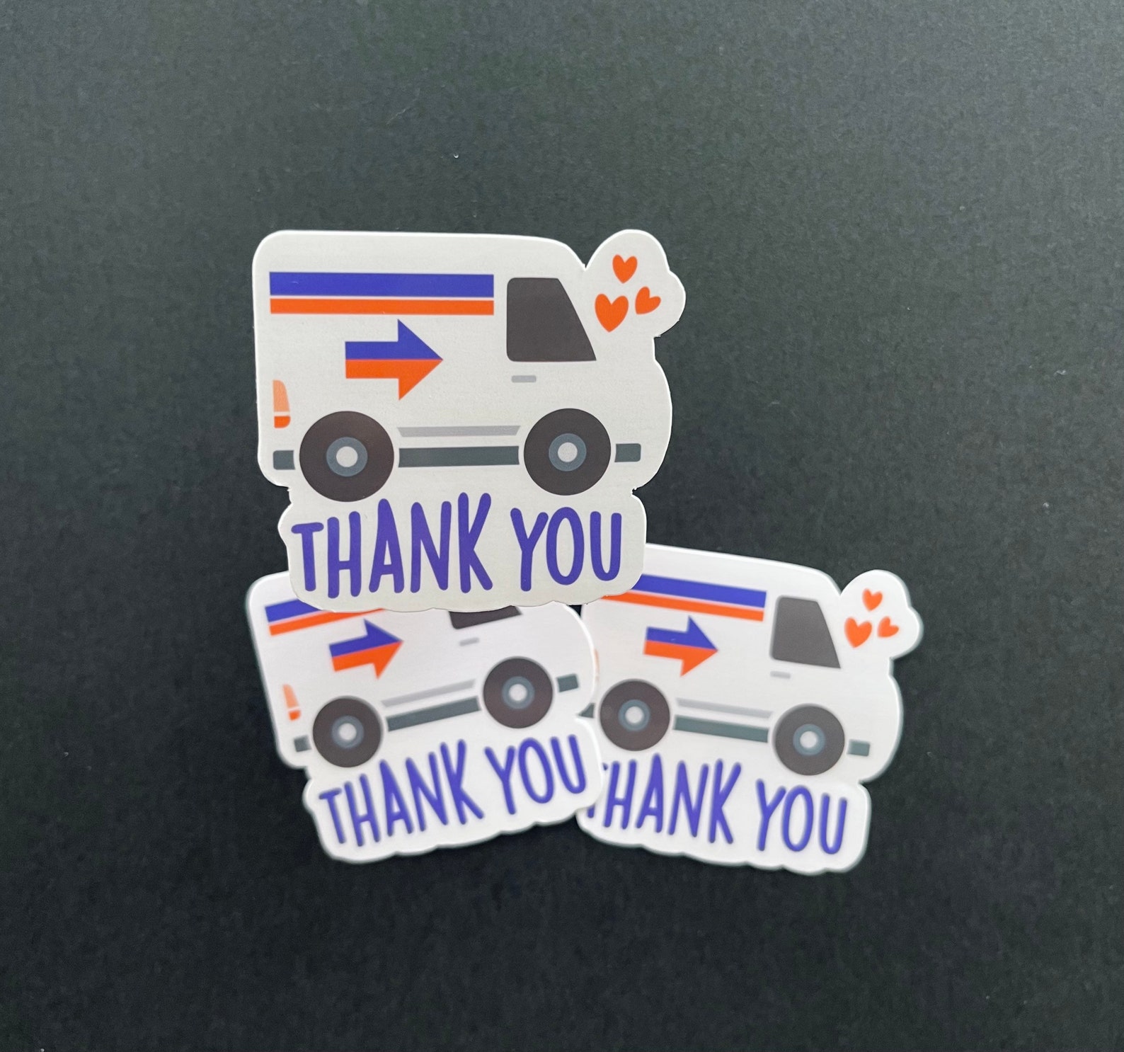 USPS Stickers Postal Service Thank You Sticker Sticker | Etsy