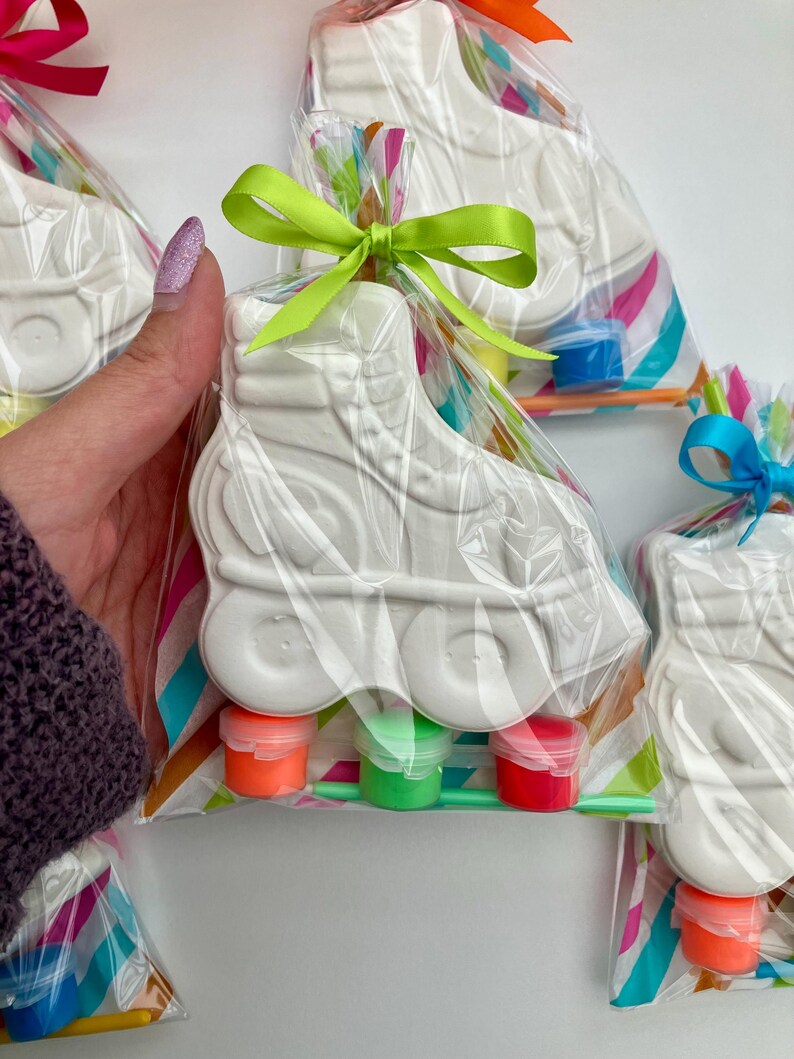Roller Skate Party Bags, Paint Your Own Roller Skate, Party Bags, Party ...