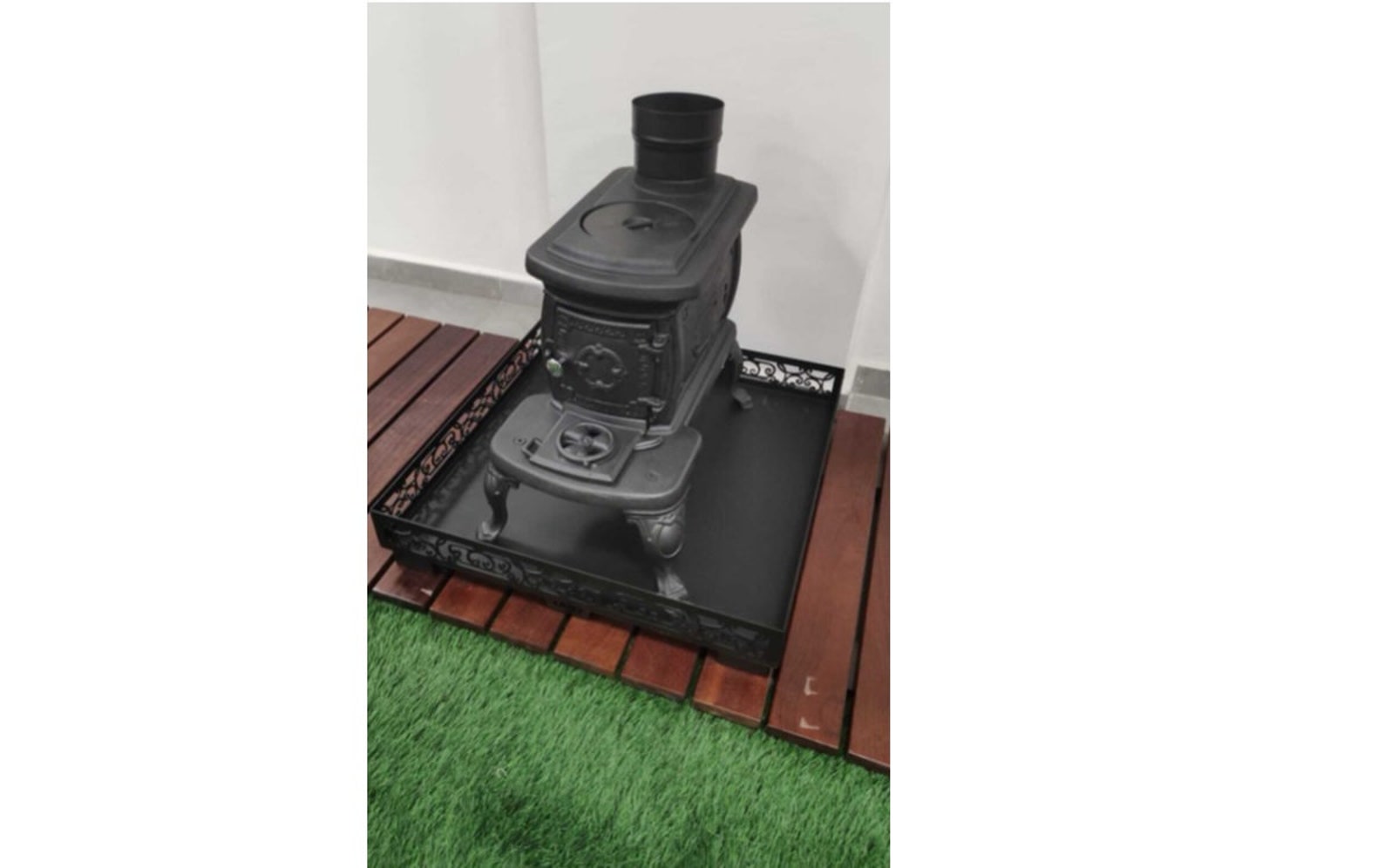 Cast Iron Stove, Mini Cast Iron Fireplace, Mini Fireplace for Caravan ...