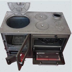 Extra Large Enamel Coated Cast Iron Cook Stove With Oven - Etsy