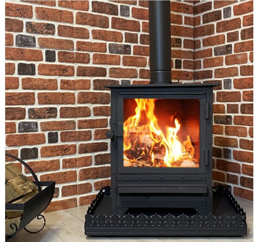 Ultra-wide Glass Fireplace, Fireplace Stove, Stove, Fire Pit, Wood ...