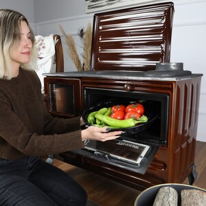 Stove, Cooker Stove, Turkish Oven Stove, Camping Stove, Wood Iron ...