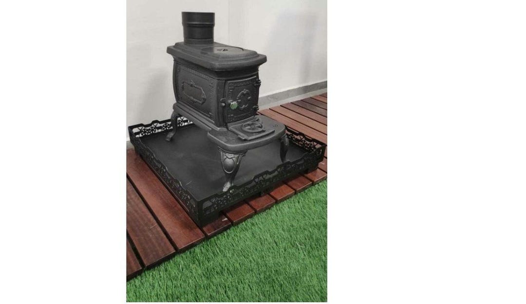 Cast Iron Stove, Mini Cast Iron Fireplace, Mini Fireplace for Caravan ...