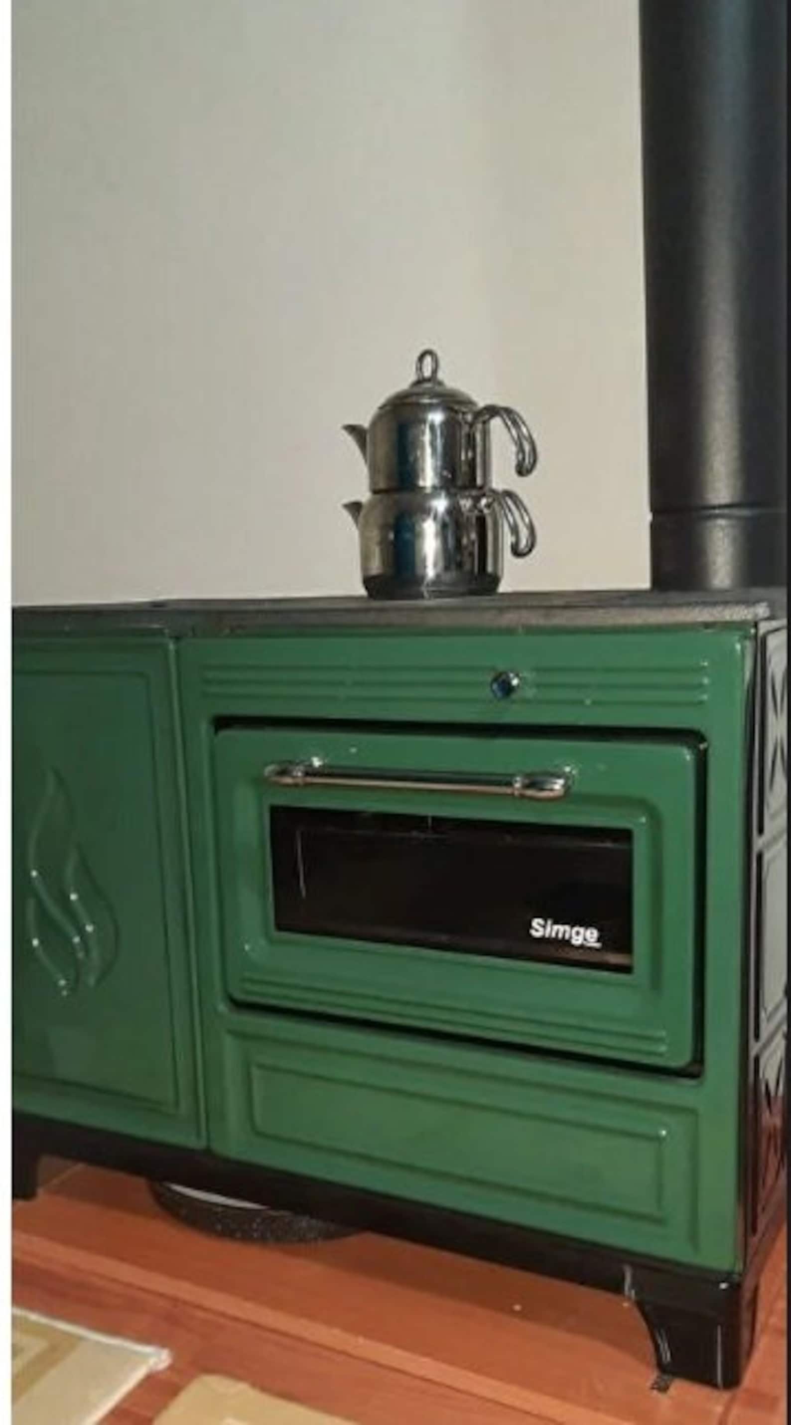 Handcrafted Cast Iron Wood & Coal Burning Cooker Stove - Etsy