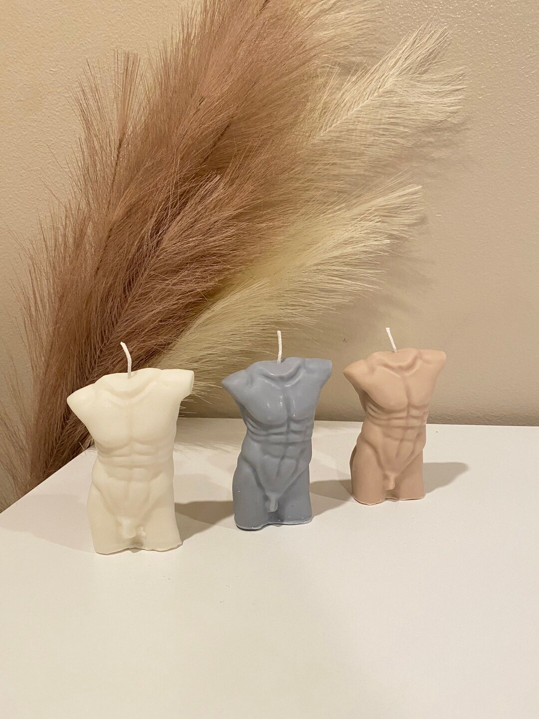 Candle, ON SALE, Male Torso Candle, Torso Candle, Naked Body Candle ...