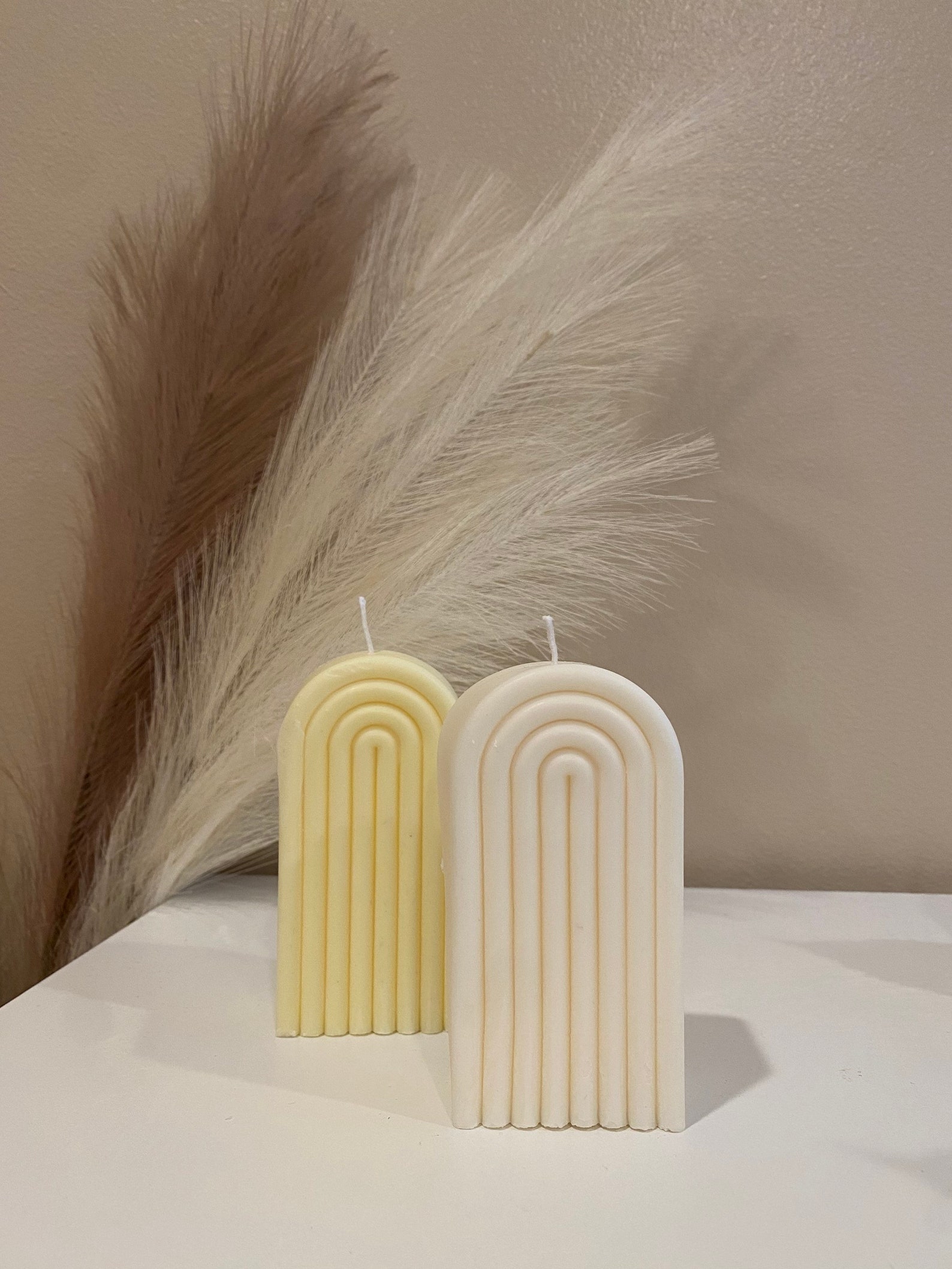 Aesthetic Arch Candle - Etsy