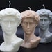 Candle ON SALE David Candle Bust David Candle Sculpture - Etsy