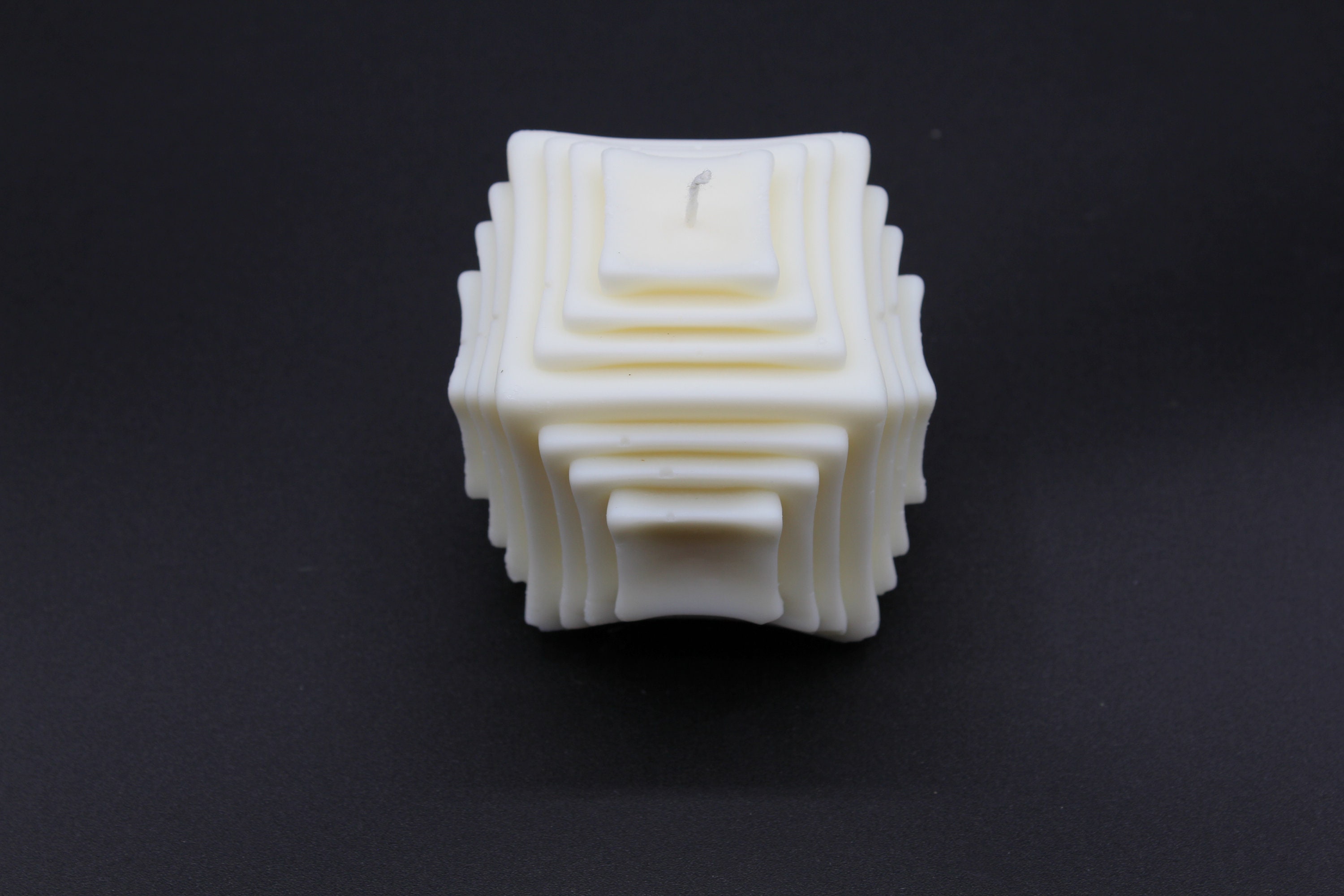 Candle, Cube Candle, Custom Cube Candle, Geometric Cube Candle, Home ...