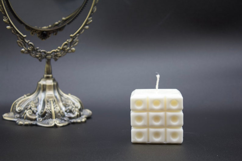 Rubik's Cube Candle, Soy Wax Home Decor Candle - Etsy