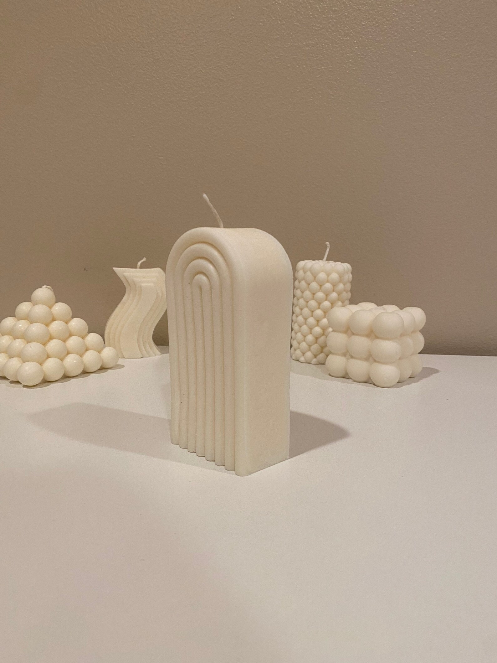 Aesthetic Arch Candle - Etsy