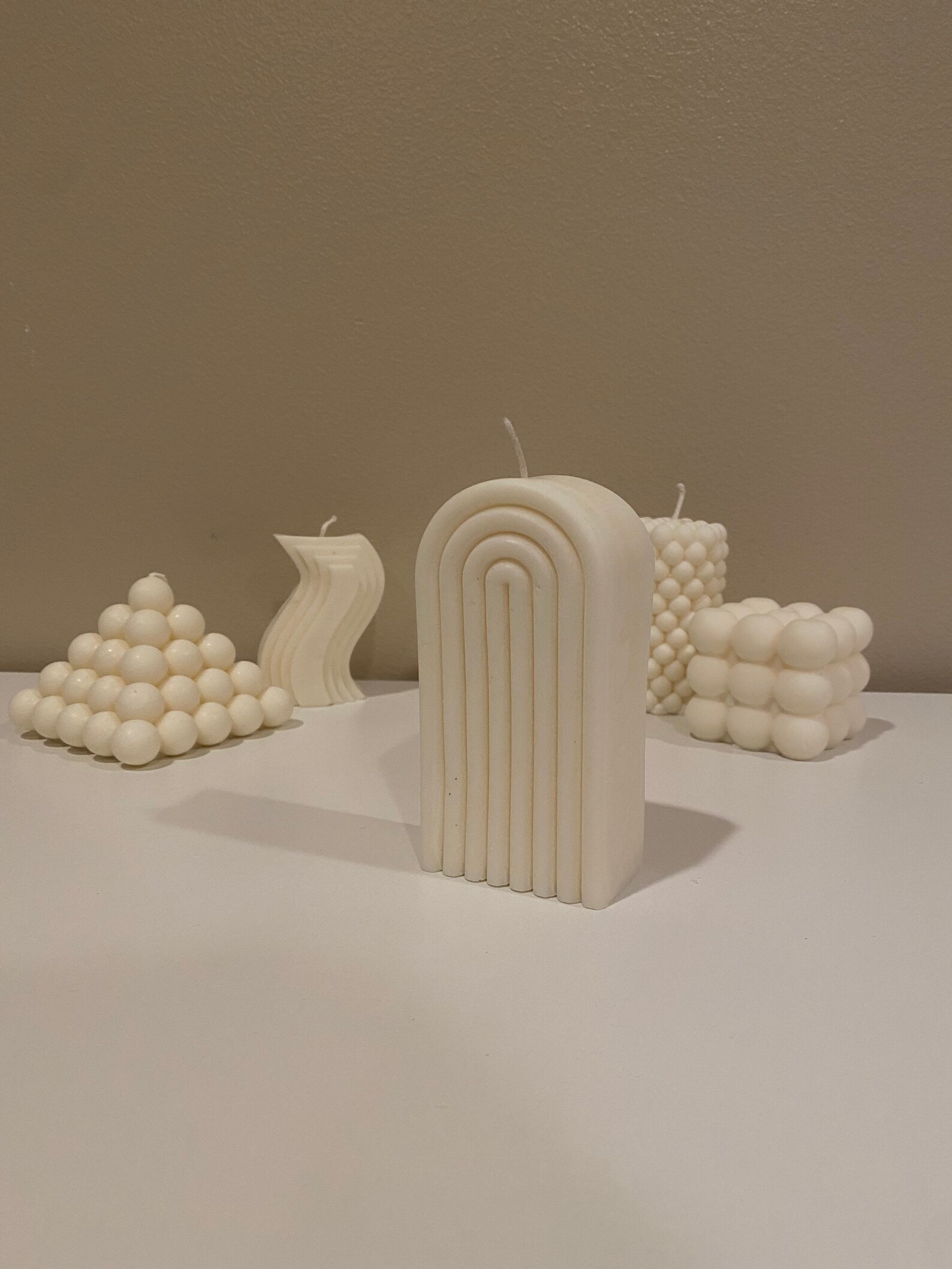 Aesthetic Arch Candle - Etsy