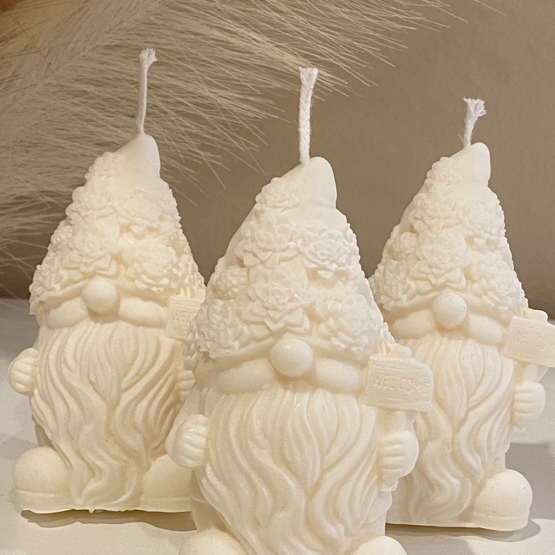 Gnome Candle - Etsy