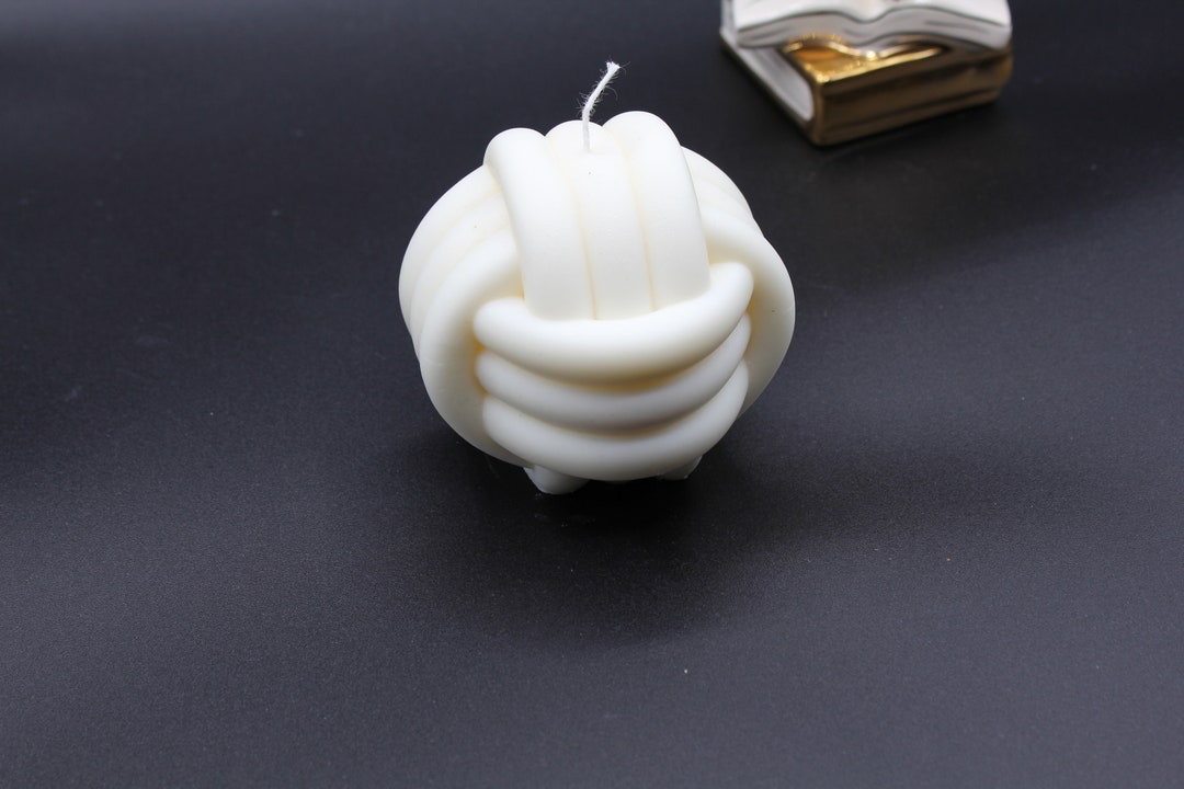 Candle, Yarn Candle, Knot Candle, String Candle, Home Decor Candle, 100 ...