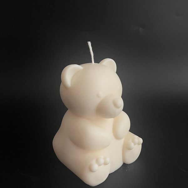 Bear Candle - Etsy