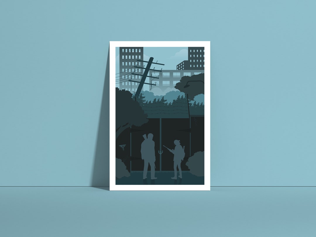 Fireflies | Minimal Art Print - Etsy