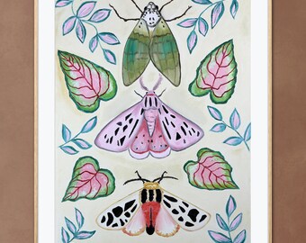 Flora Fauna Painting - Etsy