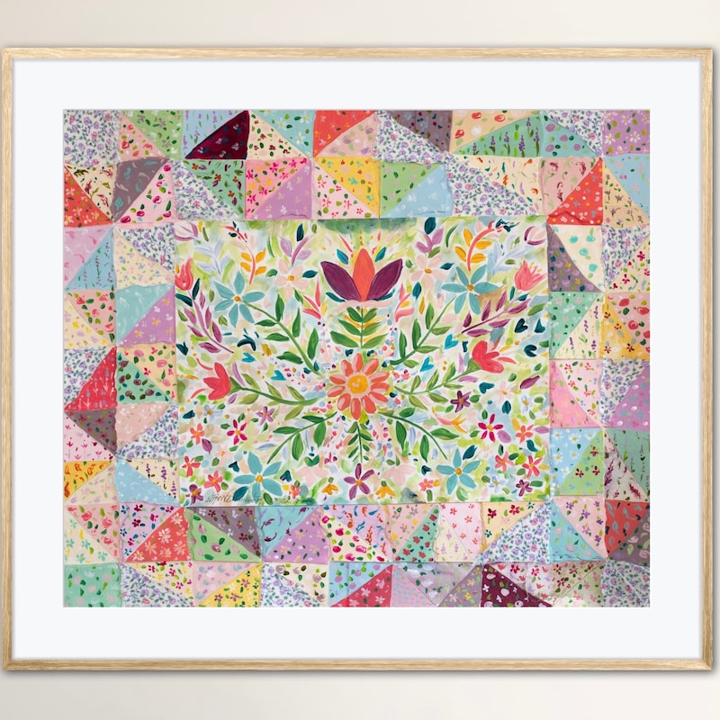 Whimsical Quilt - Etsy