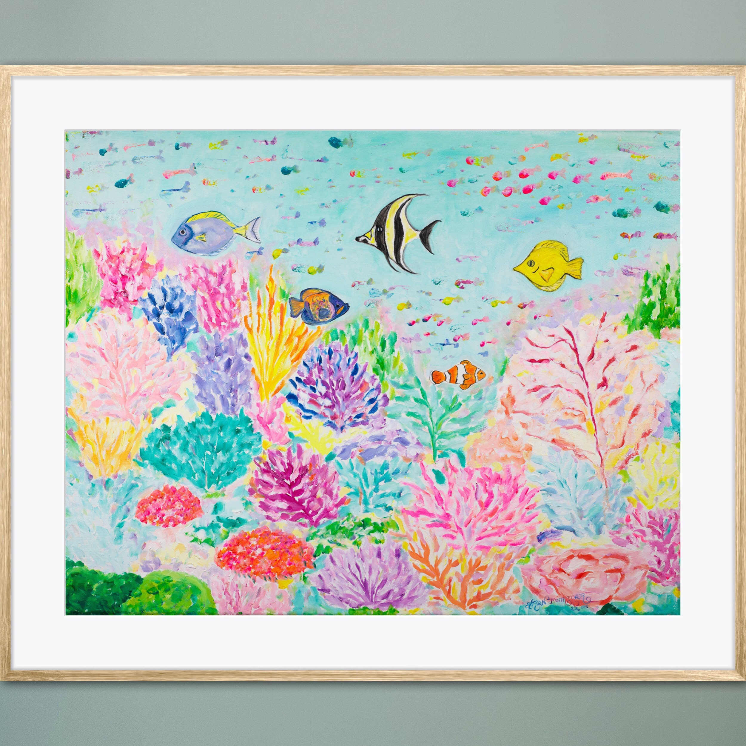 Coral Reef Painting Easy