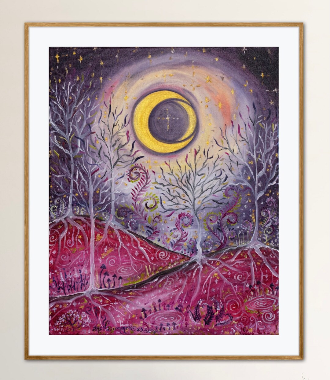 Balance of Nature Giclée Fine Art Print of Oil Painting Whimsical ...