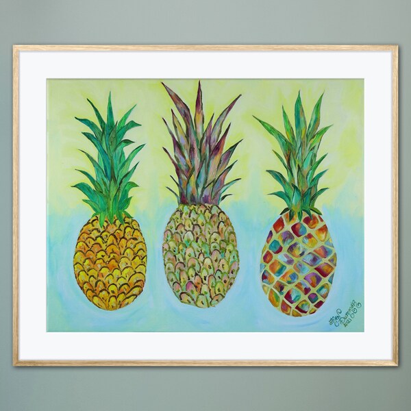 Pineapple Island - Etsy