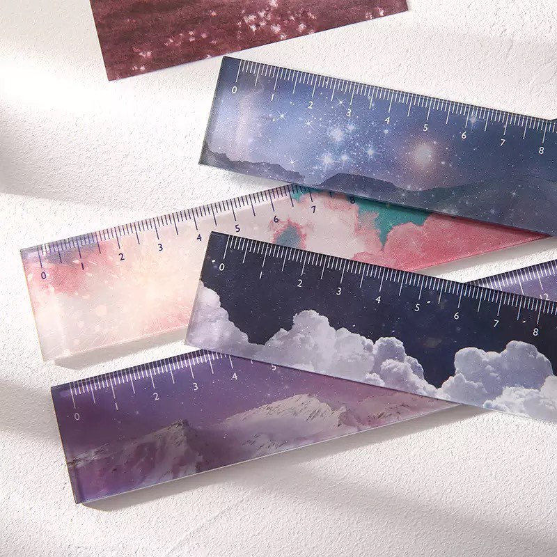 Aesthetic Cute 15cm Acrylic Ruler | Etsy