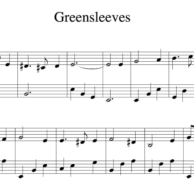 Sheet Music 악보 Every Second 노래가사 - Etsy Canada