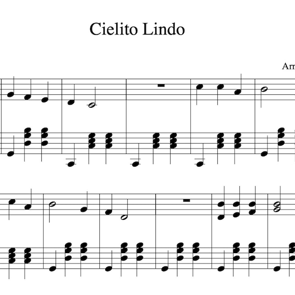 Cielito Lindo - Etsy