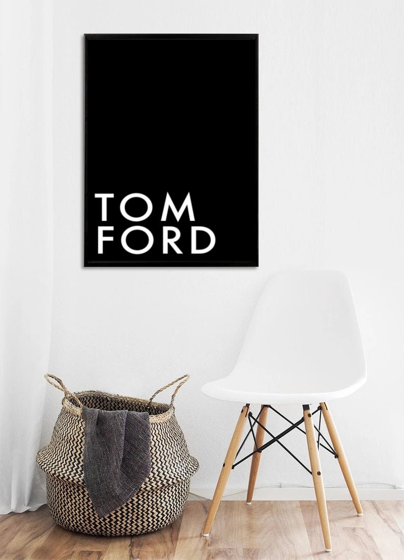 Tom Ford Print Fashion Wall Art | Tom Ford Printable | Tom Ford Fashion ...
