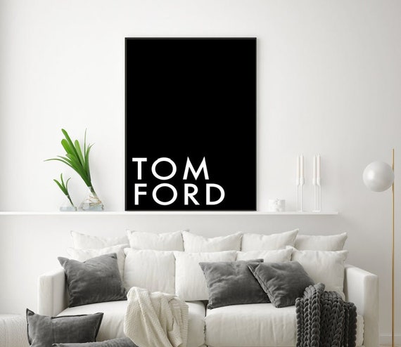 Tom Ford Print Fashion Wall Art Tom Ford Printable Tom | Etsy
