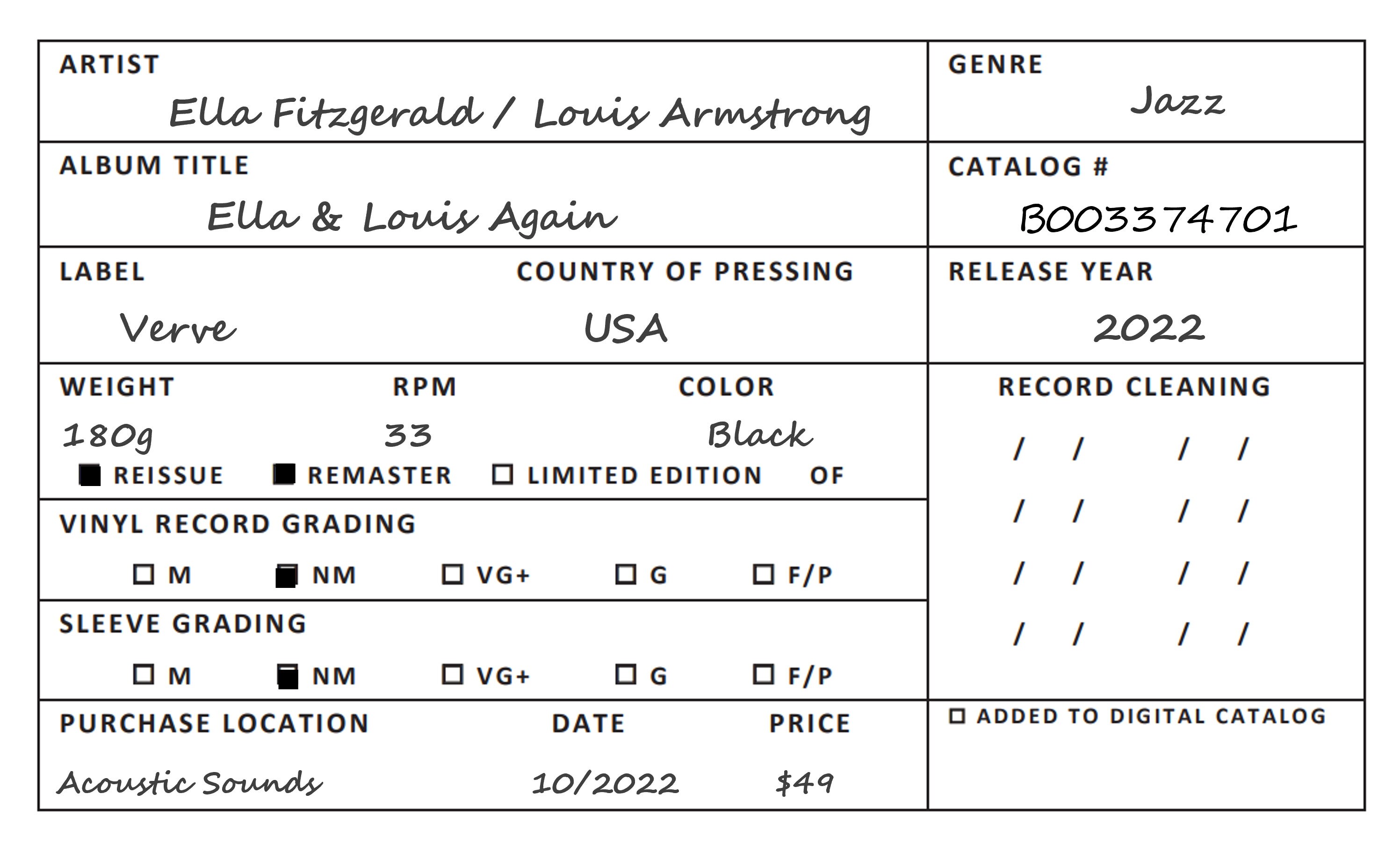 The Record Collector's - Album Card Notepads - Etsy