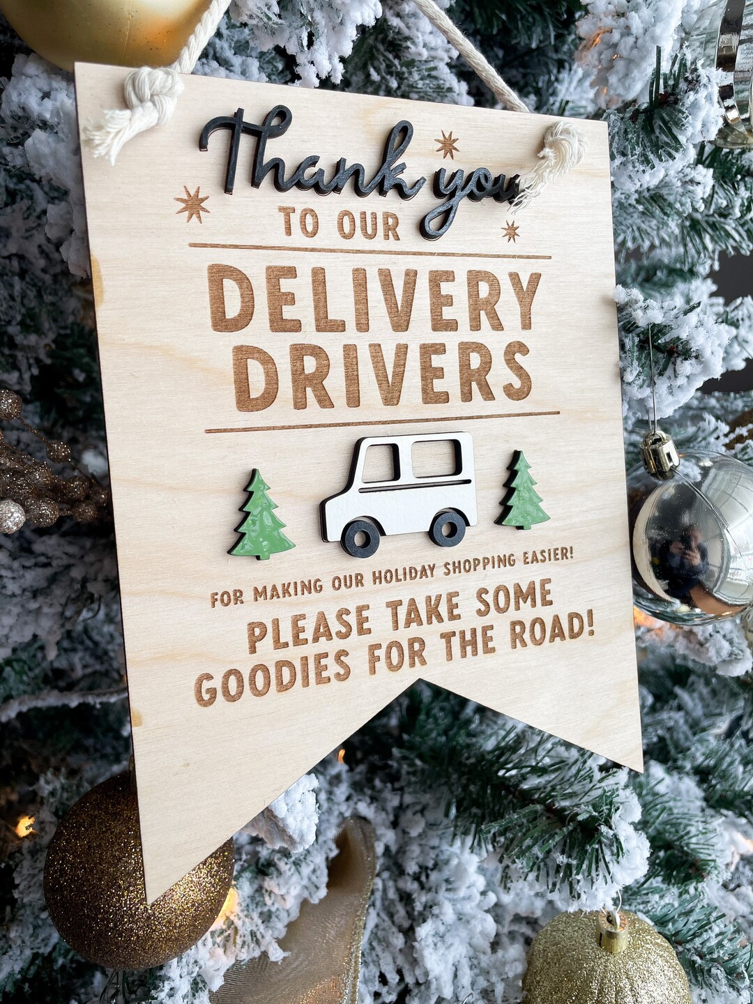Delivery Sign, Door Sign, USPS Sign, Mailmen Sign, Snack Sign, Thank ...