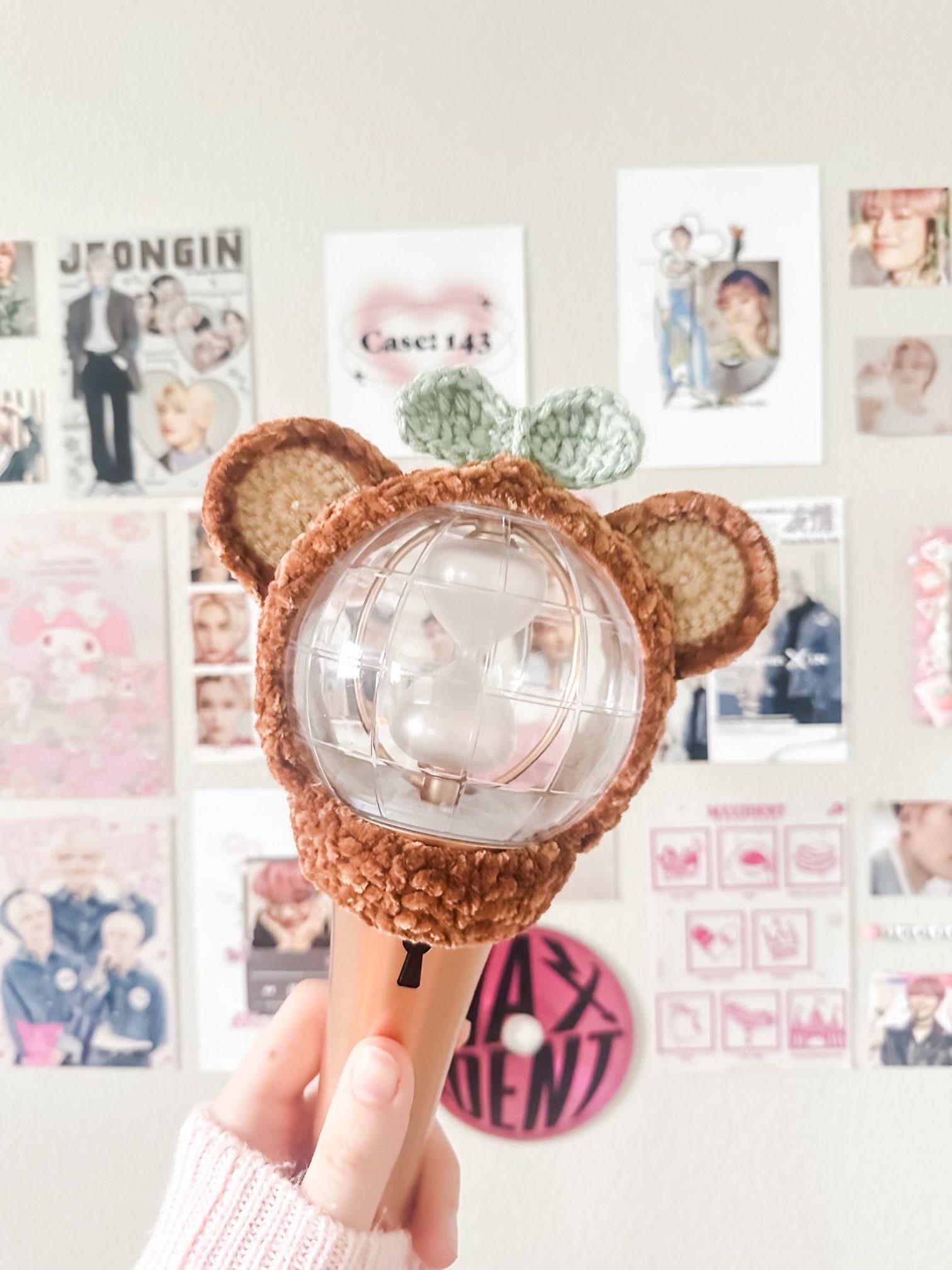 Ateez Jongho Jjongbear LIGHTSTICK Cover - Etsy