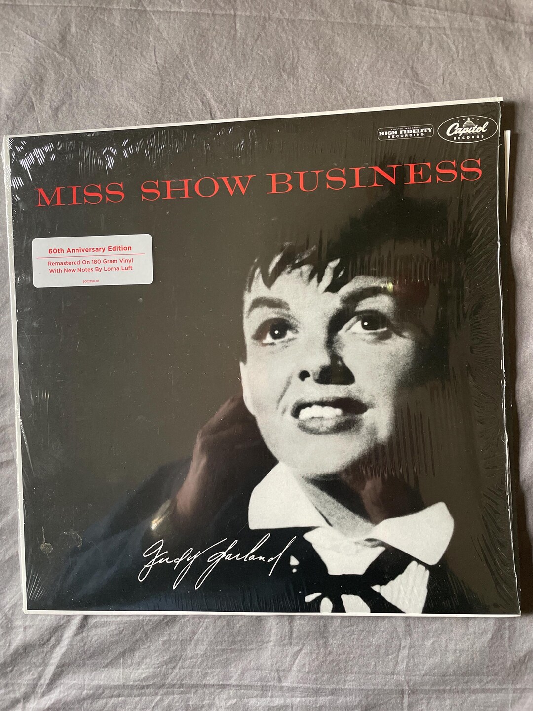 Judy Garland Miss Show Business Vinyl Record Album! Rare Find! Capitol ...