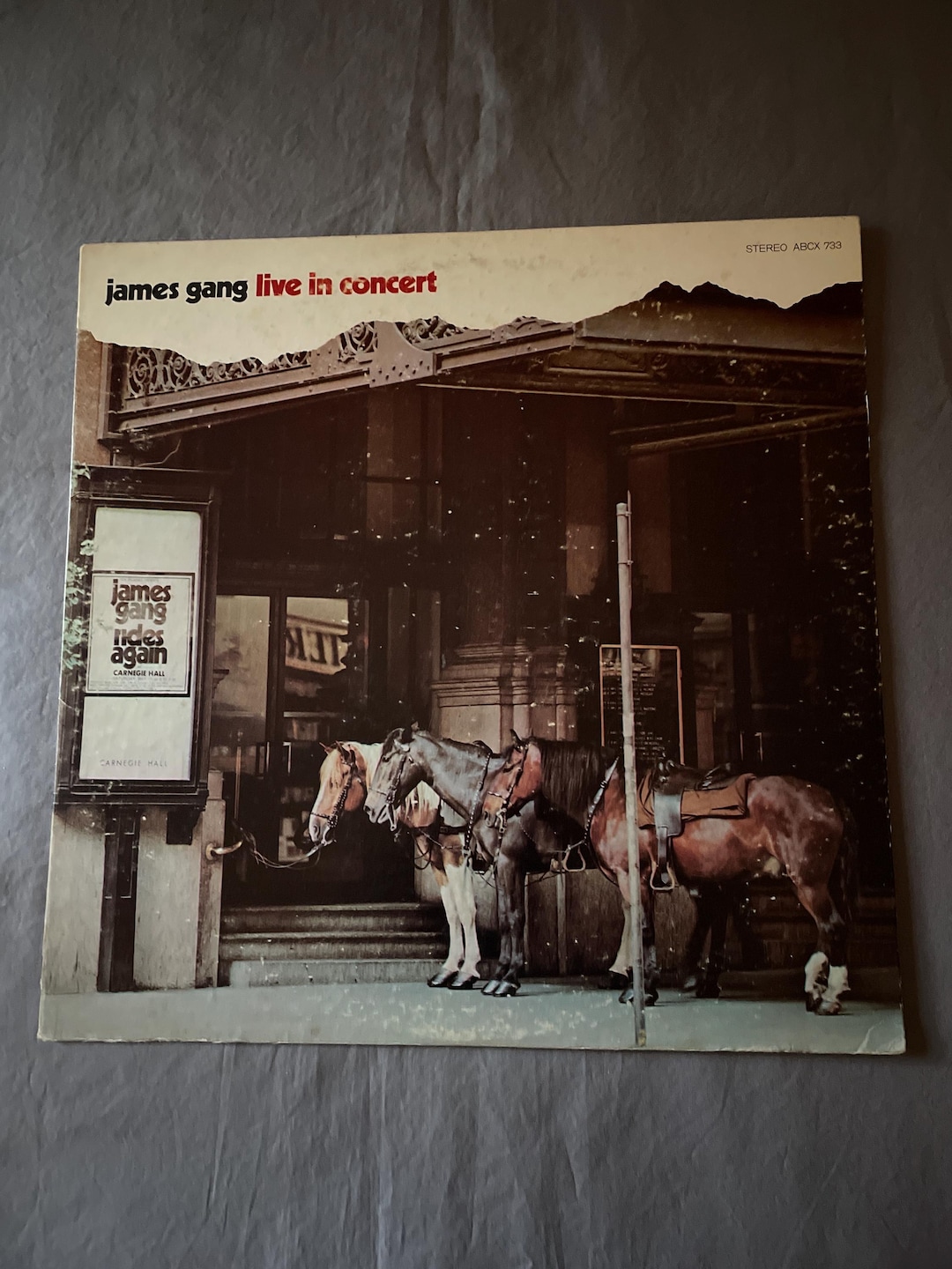 James Gang Live in Concert Vinyl Record Album Abc/dunhill Records 1971 ...