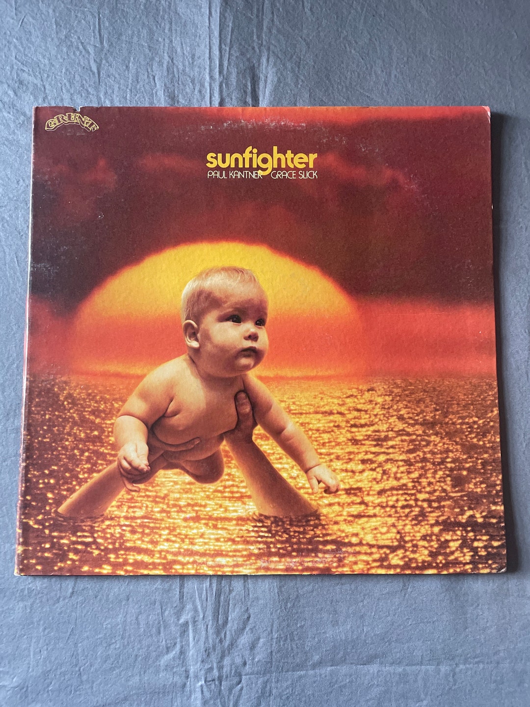 Paul Kanter Grace Slick Sunfighter Vinyl Record Album Grunt Records FTR ...
