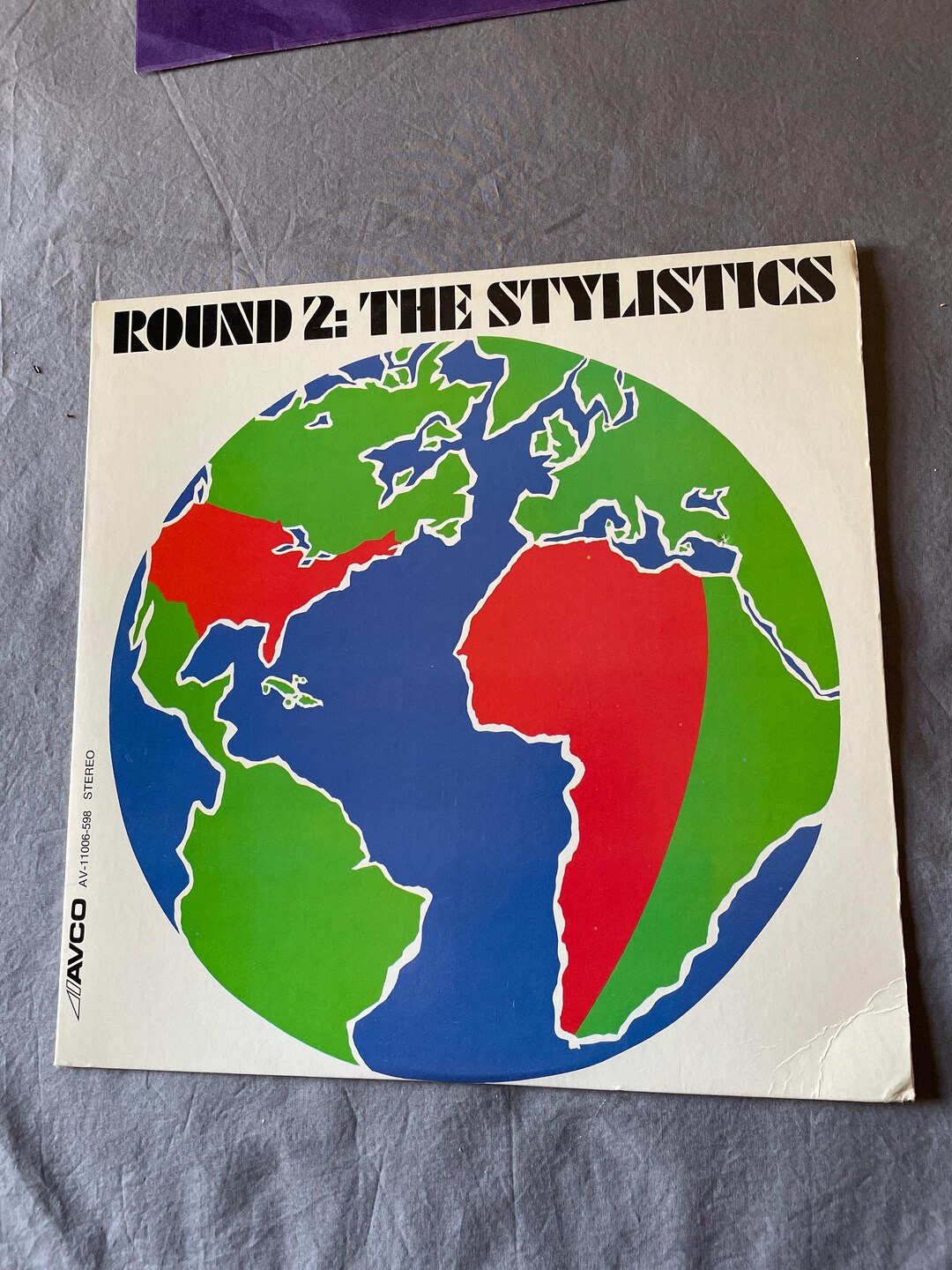 The Stylistics Round 2 Vinyl Record Album! Avco Records - Etsy
