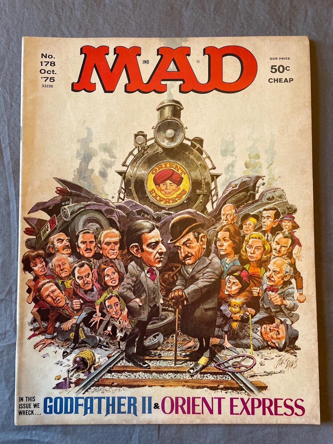 MAD Magazine No. 178 Oct. 1975 Rare and Classic Issue Clean Copy W ...