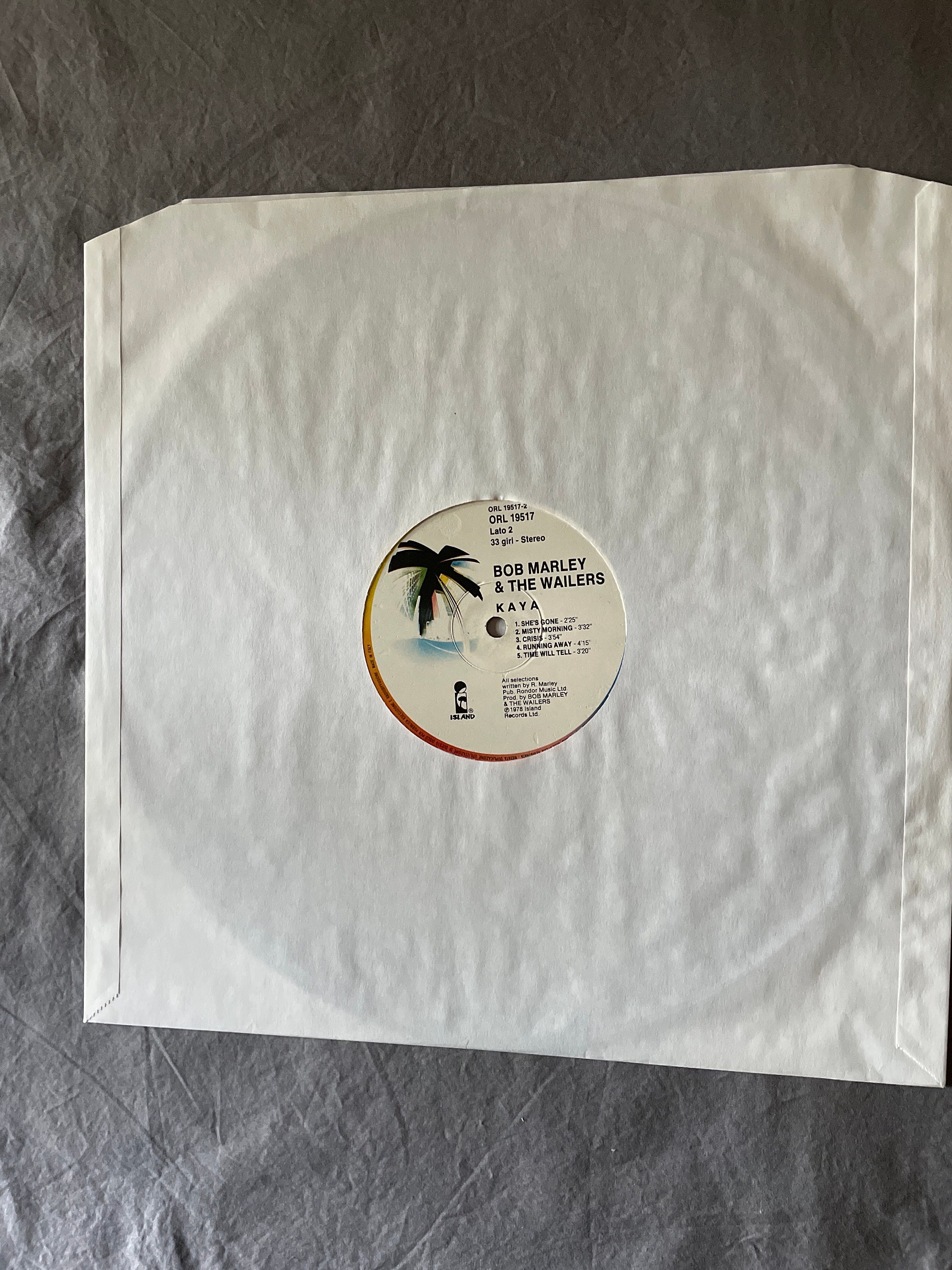 Bob Marley And The Wailers Kaya Album