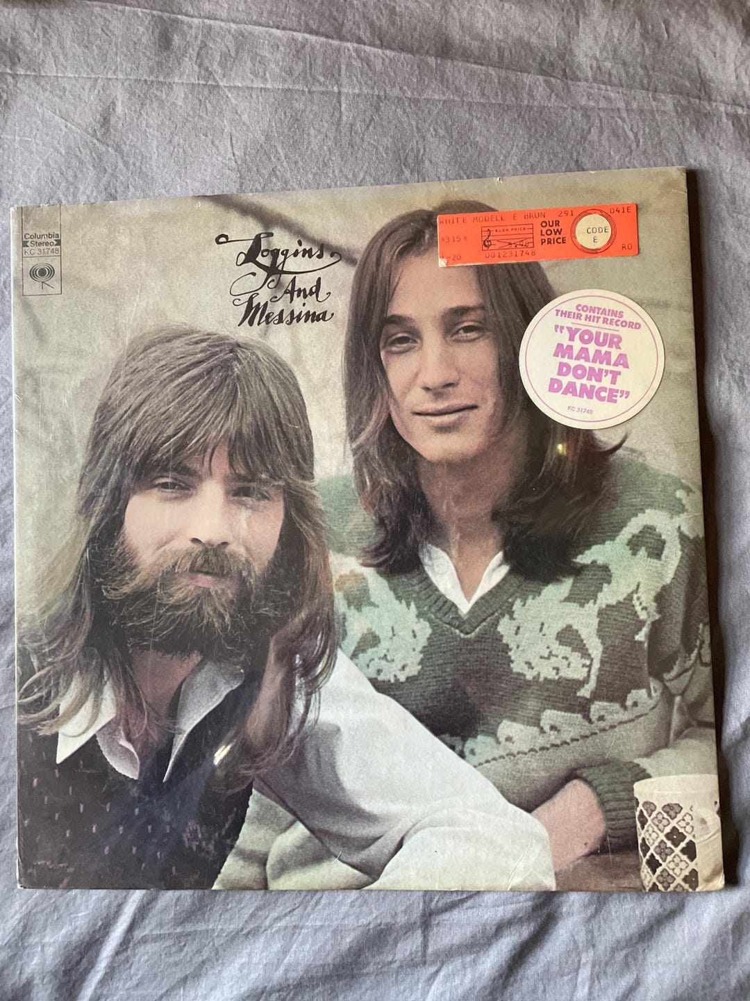 Loggins and Messina First Album Vinyl Record Album! Rare Find! Columbia ...