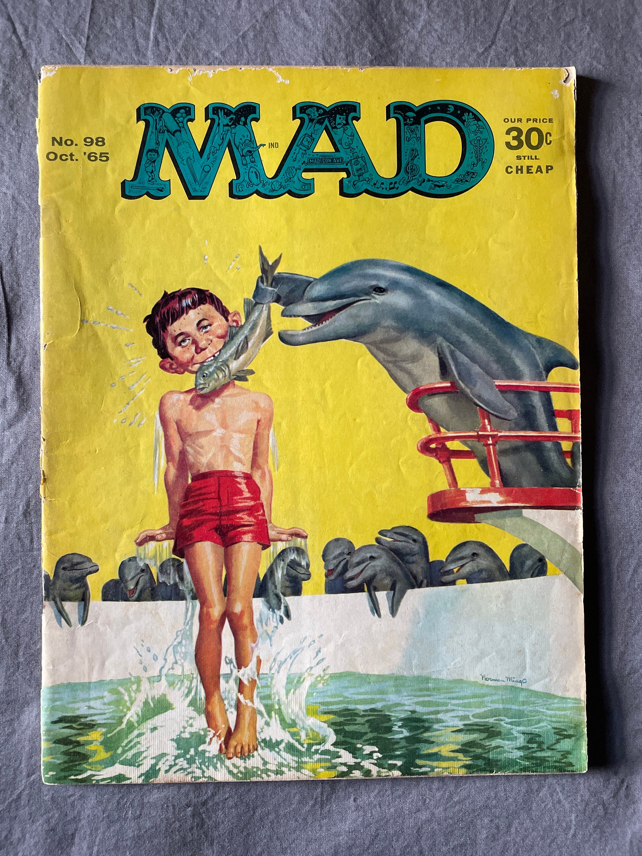 MAD Magazine Number 98 October65 Good Copy Rich Colors Enjoy the Humor ...