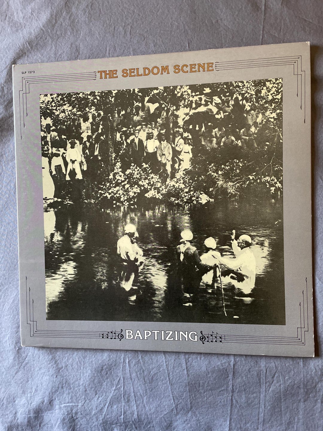 The Seldom Scene Baptizing Vinyl Record Album! Rebel Records 1978 Such ...