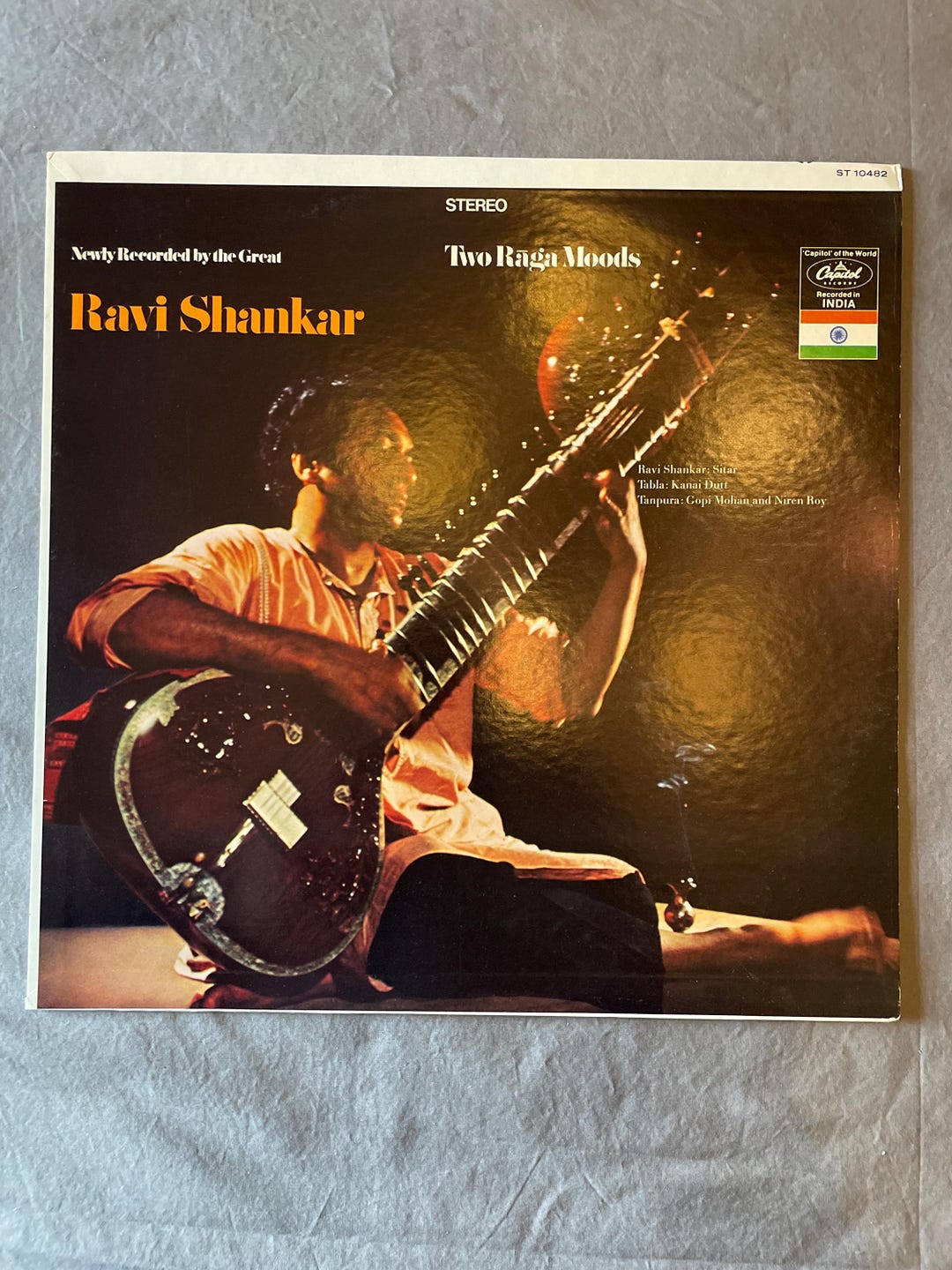 Ravi Shankar Recorded in India Two Raga Moods Vinyl Record Album! Rare Find! Capitol Records ...