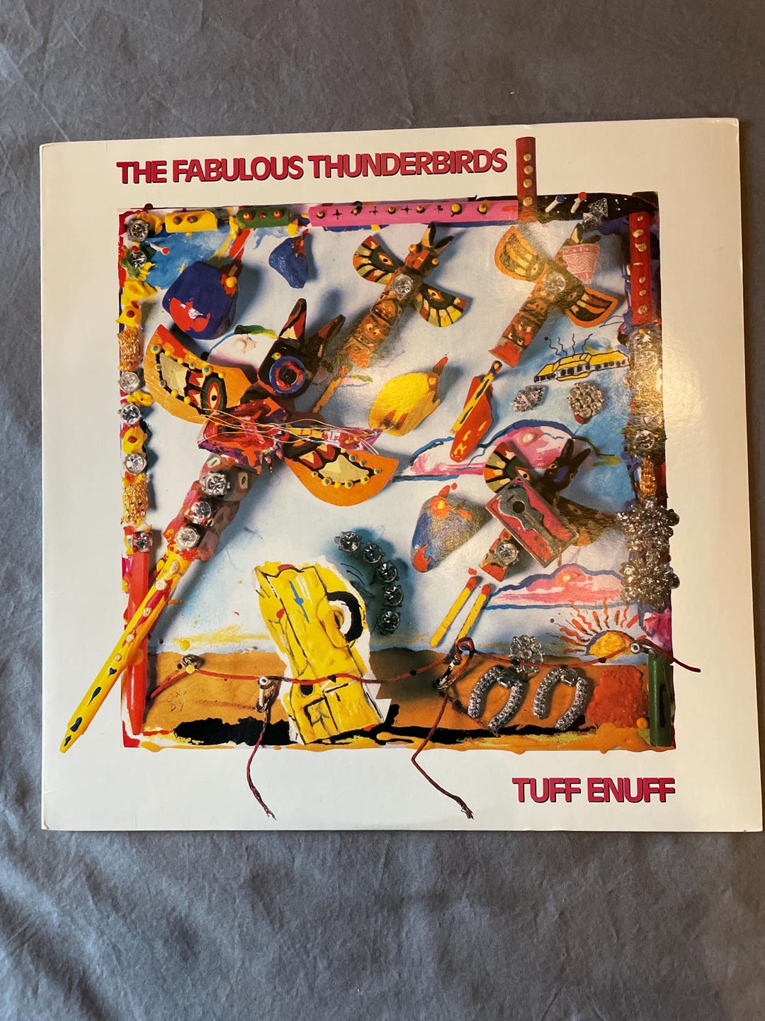 The Fabulous Thunderbirds Tuff Enuff Vinyl Record Album! Rare Find ...